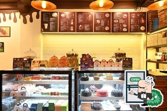 Menu at Australia,s the chocolate room, Gaya