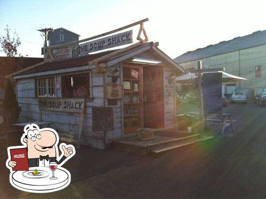 Menu at The Soup Shack restaurant, McMinnville