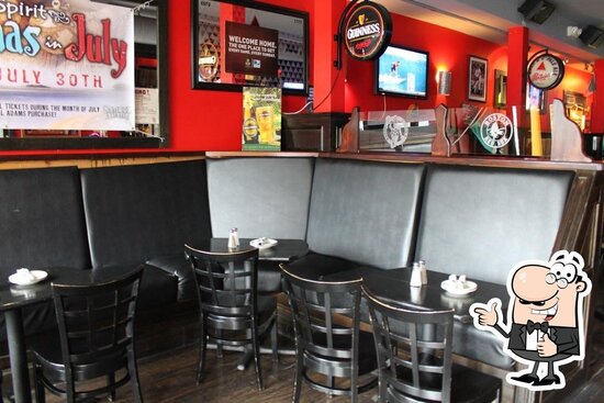 The Spirit Bar in Cambridge - Restaurant menu