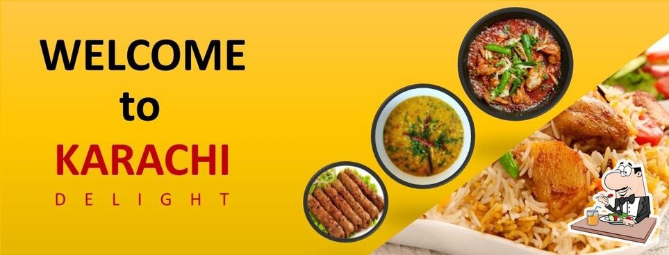 Menu at KARACHI DELIGHT restaurant, Bangkok