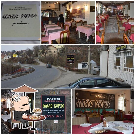 Menu at Restoran malo korzo restaurant, Belgrade, Bulevar JNA 111
