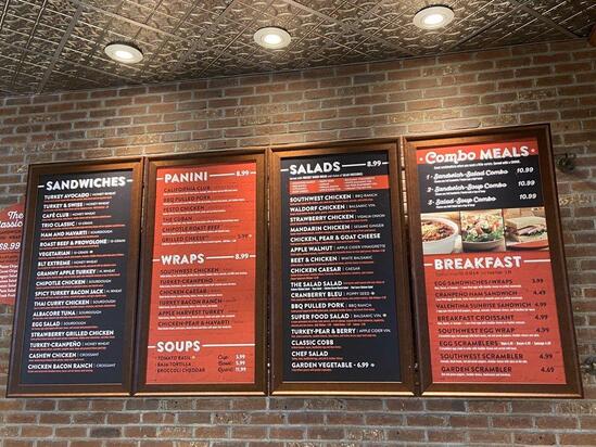 Menu at Apple Spice cafe, Salt Lake City, 299 S Main St