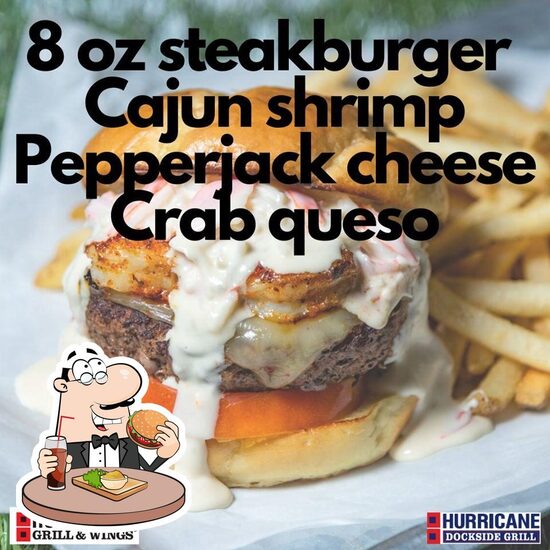 Menu at Hurricane Dockside Grill restaurant, Boynton Beach, Gateway Blvd Suite 110