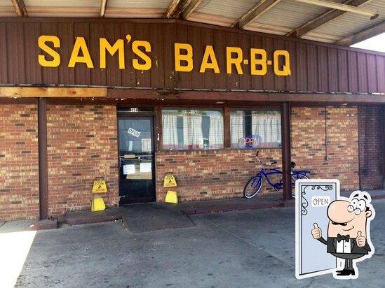 Menu at Sam's Carry Out BBQ, Valdosta