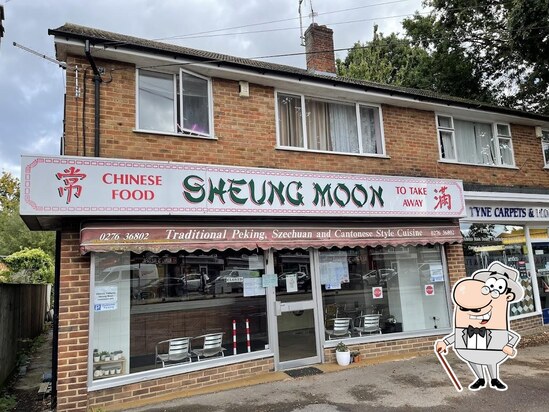 Menu at Sheung Moon fast food, Sandhurst