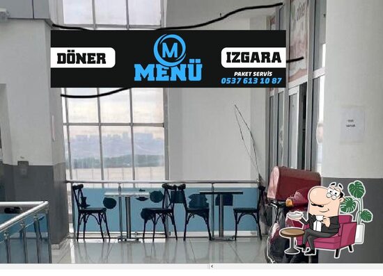 Menu at Menü Döner Izgara, Büyükçekmece