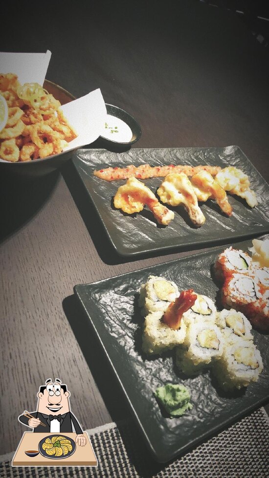 Menu at Sumosan restaurant, Tivat