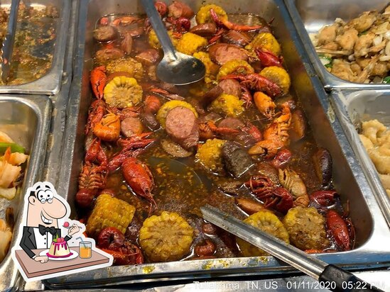 Menu at King's Buffet restaurant, Tullahoma