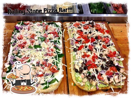 Menu at Rolling Stone Pizza Bar, Yuba City