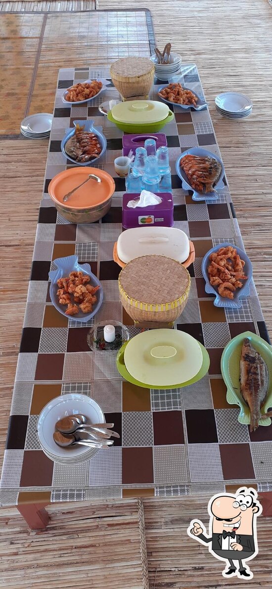 Menu at Resto Raja Laut restaurant, Indonesia