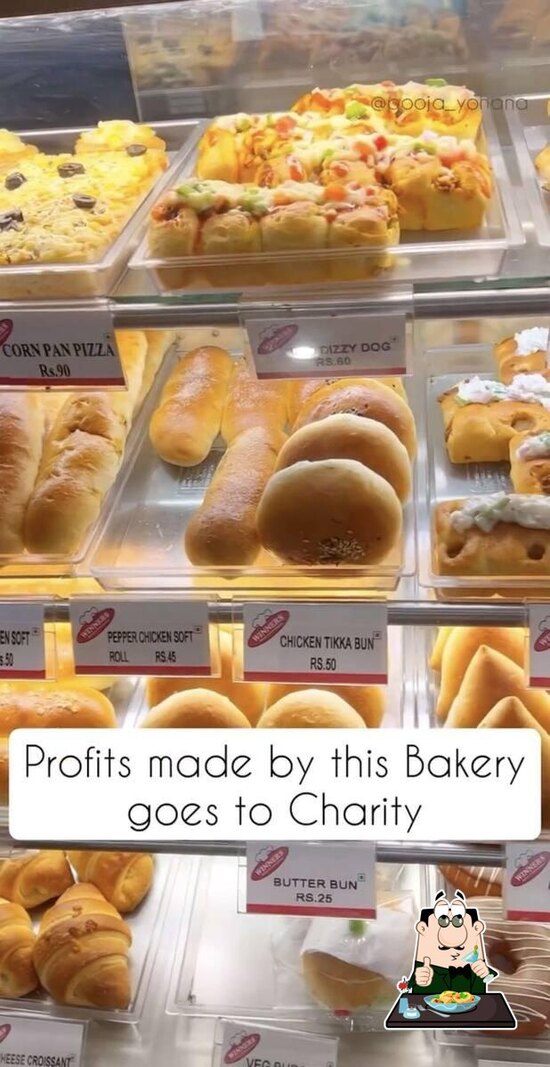 Menu at Winners Bakery, Chennai, 15A/9