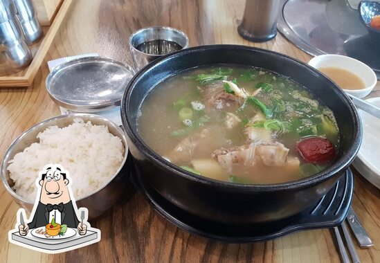 Menu at Manmyeong-Gung restaurant, Cheonan-si