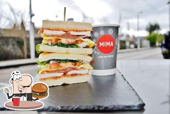 Menu at Mima Coffee Company cafe, Dublin