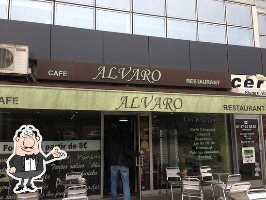 Menu at Restaurant Alvaro, Nanterre