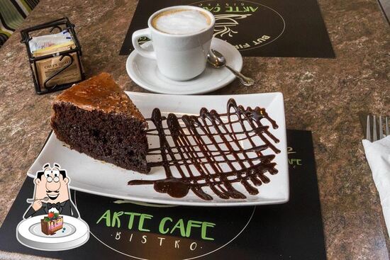 Menu at Arte Café, Jiutepec