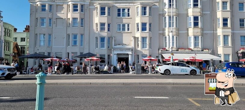 Menu at The Wardroom restaurant, Brighton, The Old Ship Hotel