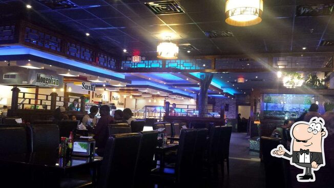 Menu at Pacific Fusion restaurant, Memphis