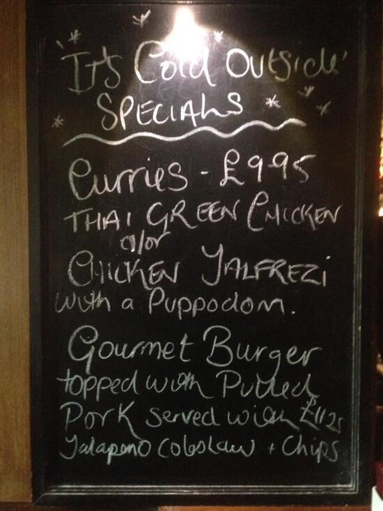 Red Fox Inn, Cowbridge - Restaurant menu, prices and reviews