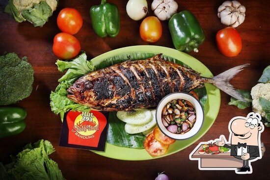 Menu at HDL 293 Seafood Dago Atas restaurant, Bandung