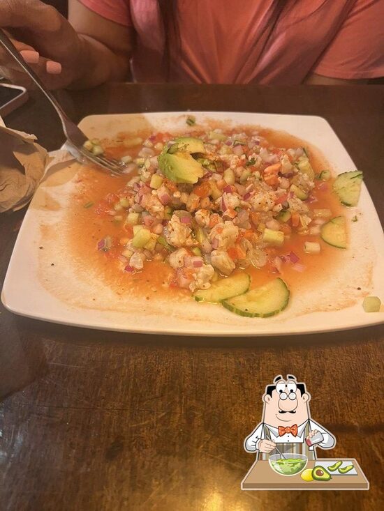 Menu at El Sinaloense Mariscos & Bar, Odessa
