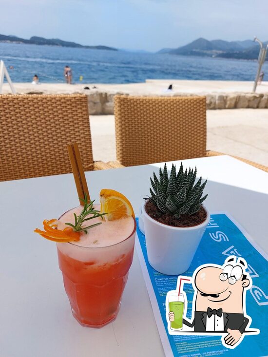 Menu at Splash bar President Dubrovnik, Dubrovnik