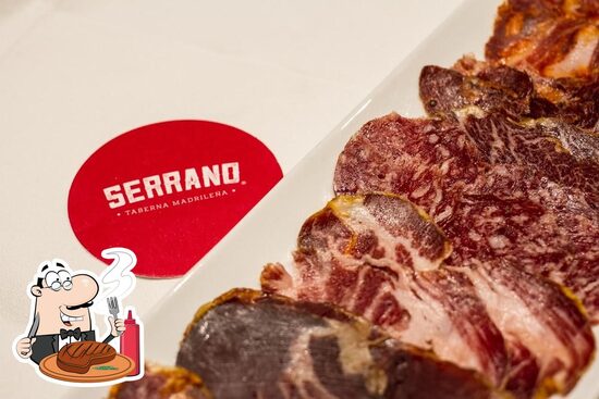 Carta del pub y bar Serrano Taberna, Ciudad del México