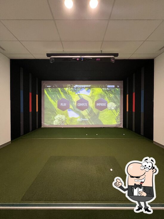 Menu au Virtual Tee Up Indoor Golf, Edmonton