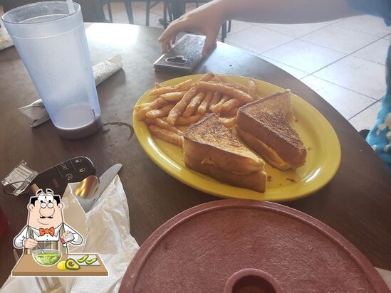 Menu at La Fiesta restaurant, Sublette