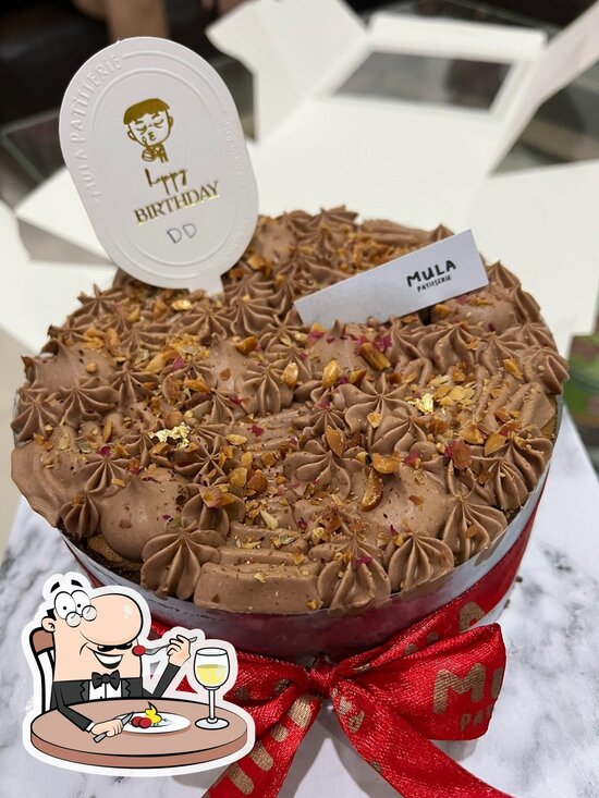 Menu at Mula Patisserie cafe, Batam