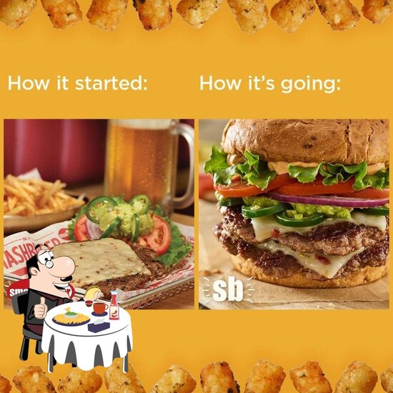 Menu at Smashburger restaurant, Hollister, E Park St #101