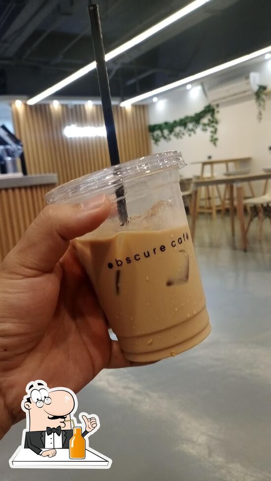Menu at Obscure Café - Malate, Manila