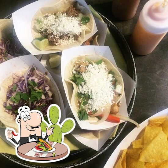 Menu at Rusty Taco restaurant, Saint Paul