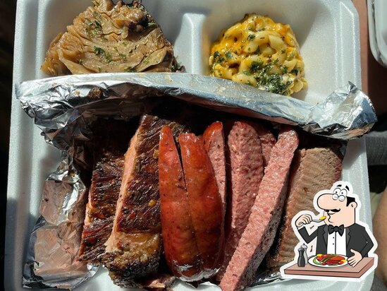 Menu at Papa Jack's BBQ, Waco