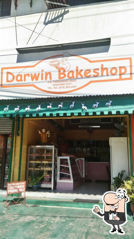 Menu at Darwin Bakeshop, Dagupan