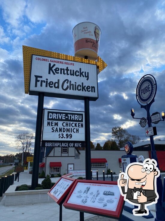 Menu at Colonel Sanders Cafe and Museum, Corbin