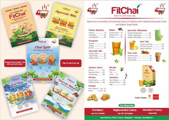 Menu at Fitchai, Hyderabad, Sam's Natural Dairy- Farm Fresh Milk Products