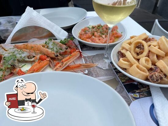 Carta del restaurante Planète Marine, Catania, Viale Artale Alagona