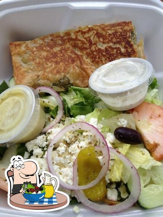 Menu at The Big Fat Greek Truck restaurant, Albany