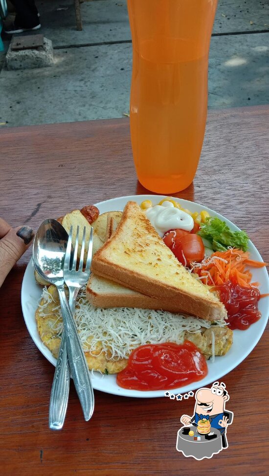 Menu at sarapan ala bule restaurant, Malang