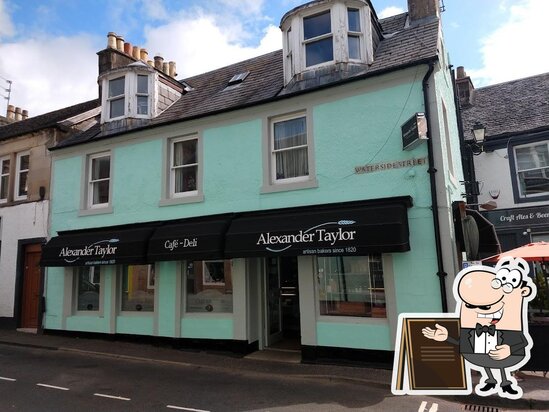 Menu at Alexander Taylor cafe, Strathaven