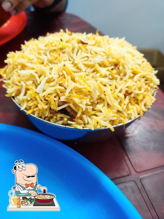 Menu at Hyderabad Biryani zone, Karunya Nagar