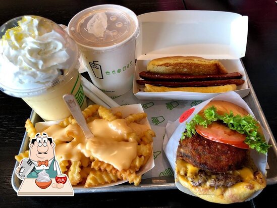 Menu at Shake Shack, Hong Kong, 3-27 Canton Road