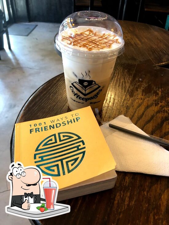 Menu at Coffeepages cafe, Pasay