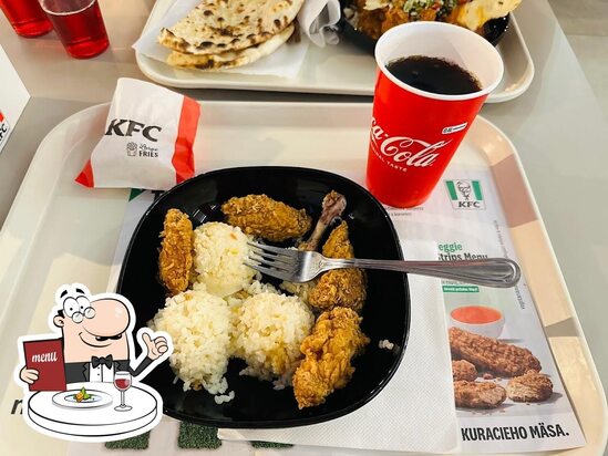 Speisekarte von KFC Nivy restaurant, Bratislava
