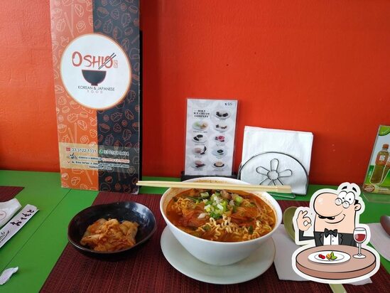 Menu at Oshio Korean & Japanese Food restaurant, Guadalajara