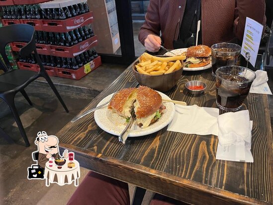 Menu at Elder Burger restaurant, Seoul, Seoulsup 2-gil
