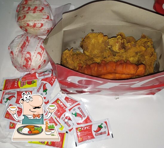 Menu at CFC (California Fried Chicken), South Jakarta