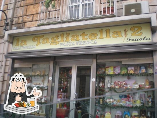Menu da La tagliatella 2, Napoli