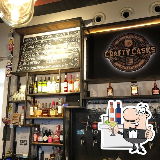 Menu at Crafty Casks pub & bar, Rayleigh