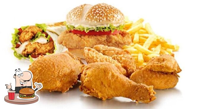 Speisekarte von KFC fast Food, Sandton, Alexandra